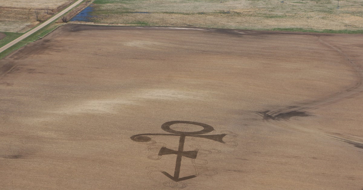 North Dakota farmer plows Prince's symbol into corn field - CBS News