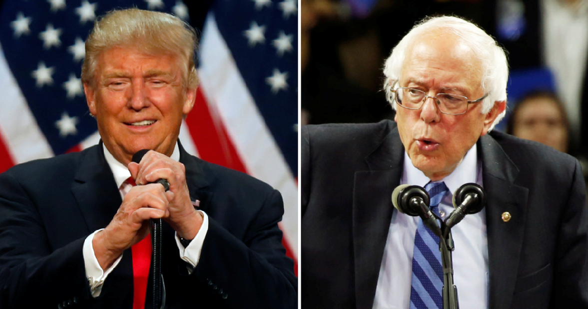 Democrats pile on Bernie Sanders over "bulls***" Donald Trump debate ...
