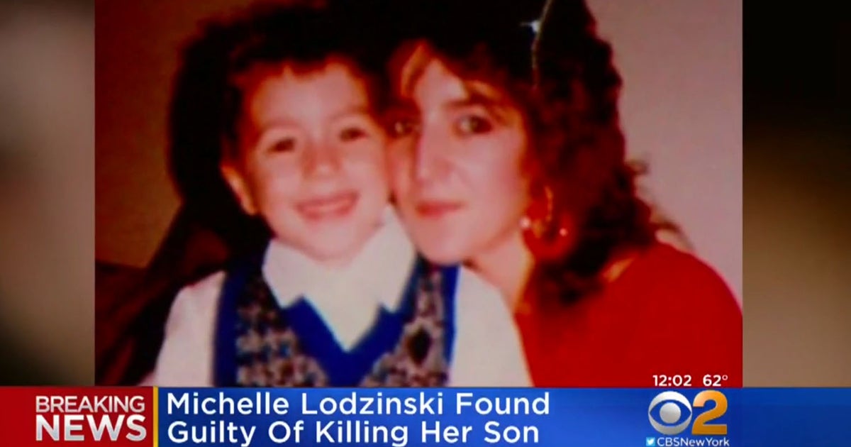 Michelle Lodzinki convicted in 1991 cold case murder of son, 5 - CBS News