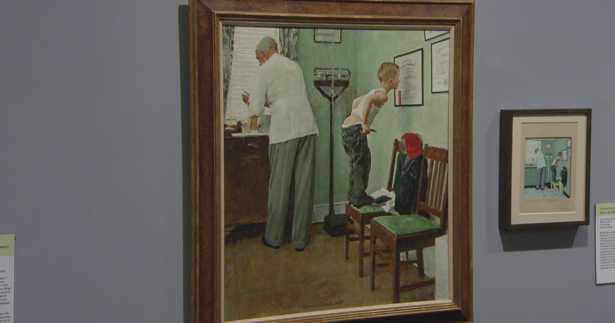 The making of Norman Rockwell's famous paintings - CBS News
