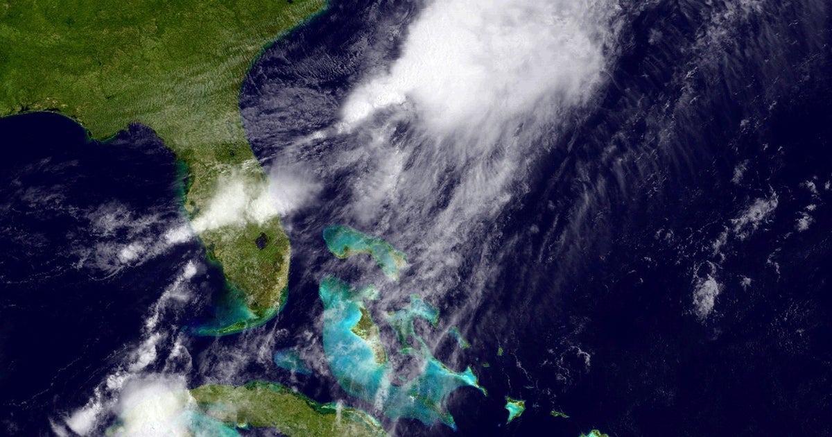 After setting record, Tropical Storm Colin heads to sea - CBS News