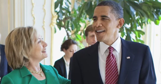 The unusual chumminess of Clinton and Obama - CBS News