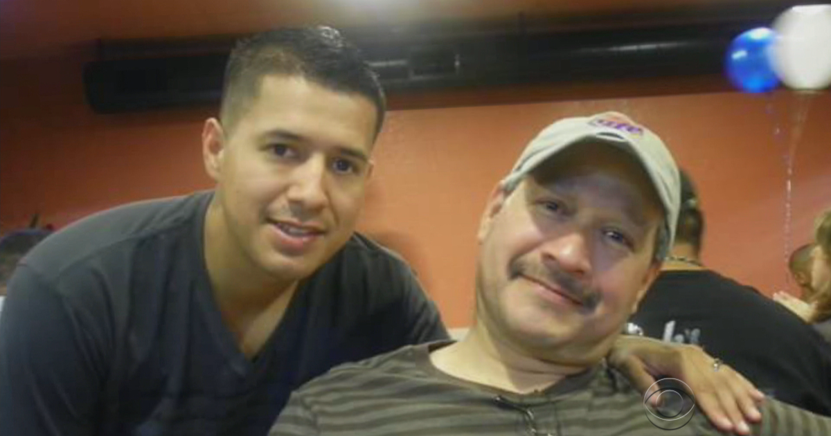 Father of slain Dallas officer Patrick Zamarripa begs for peace - CBS News