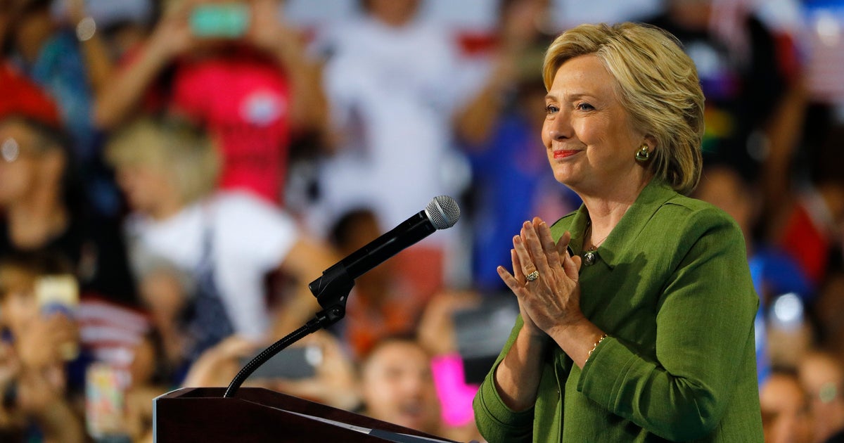 Hillary Clinton Says Gop Convention Was Perversely Flattering Cbs News
