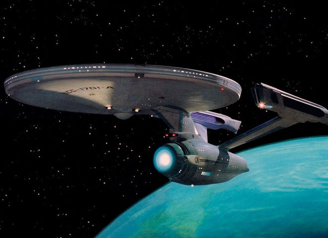 Evolution of the Starship Enterprise