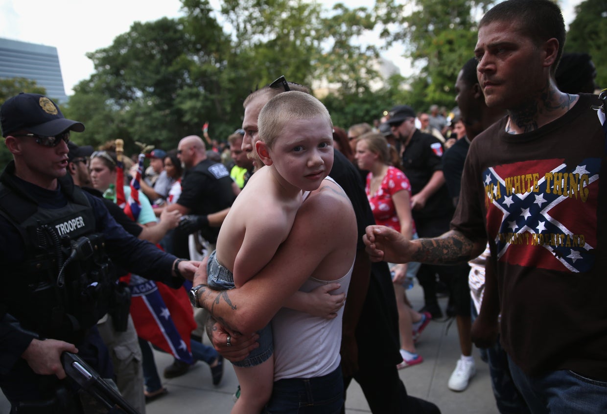 The KKK still exists: Disturbing photos of the modern-day Ku Klux Klan