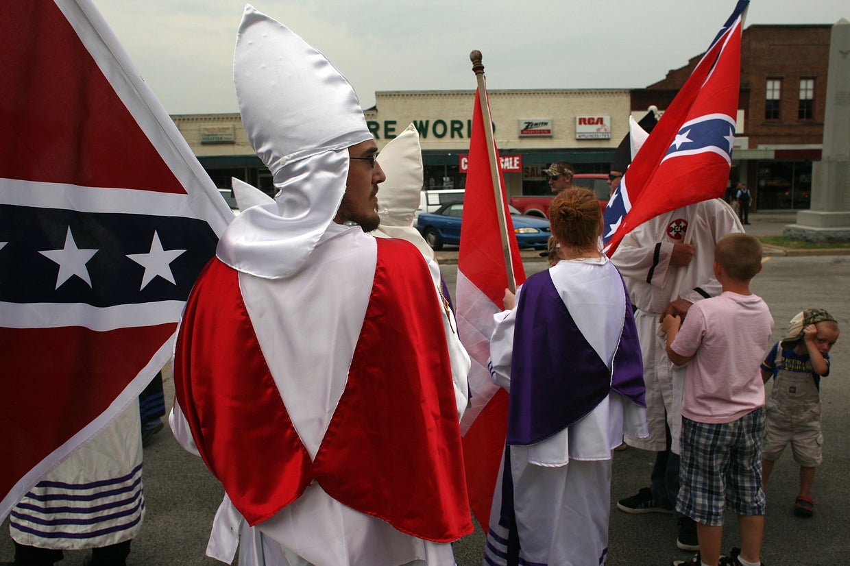 The KKK still exists: Disturbing photos of the modern-day Ku Klux Klan