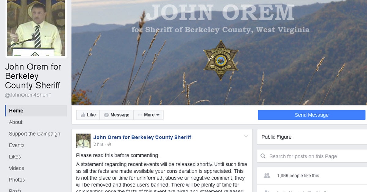John Orem, sheriff's candidate in West Virginia, charged in heroin case - CBS News