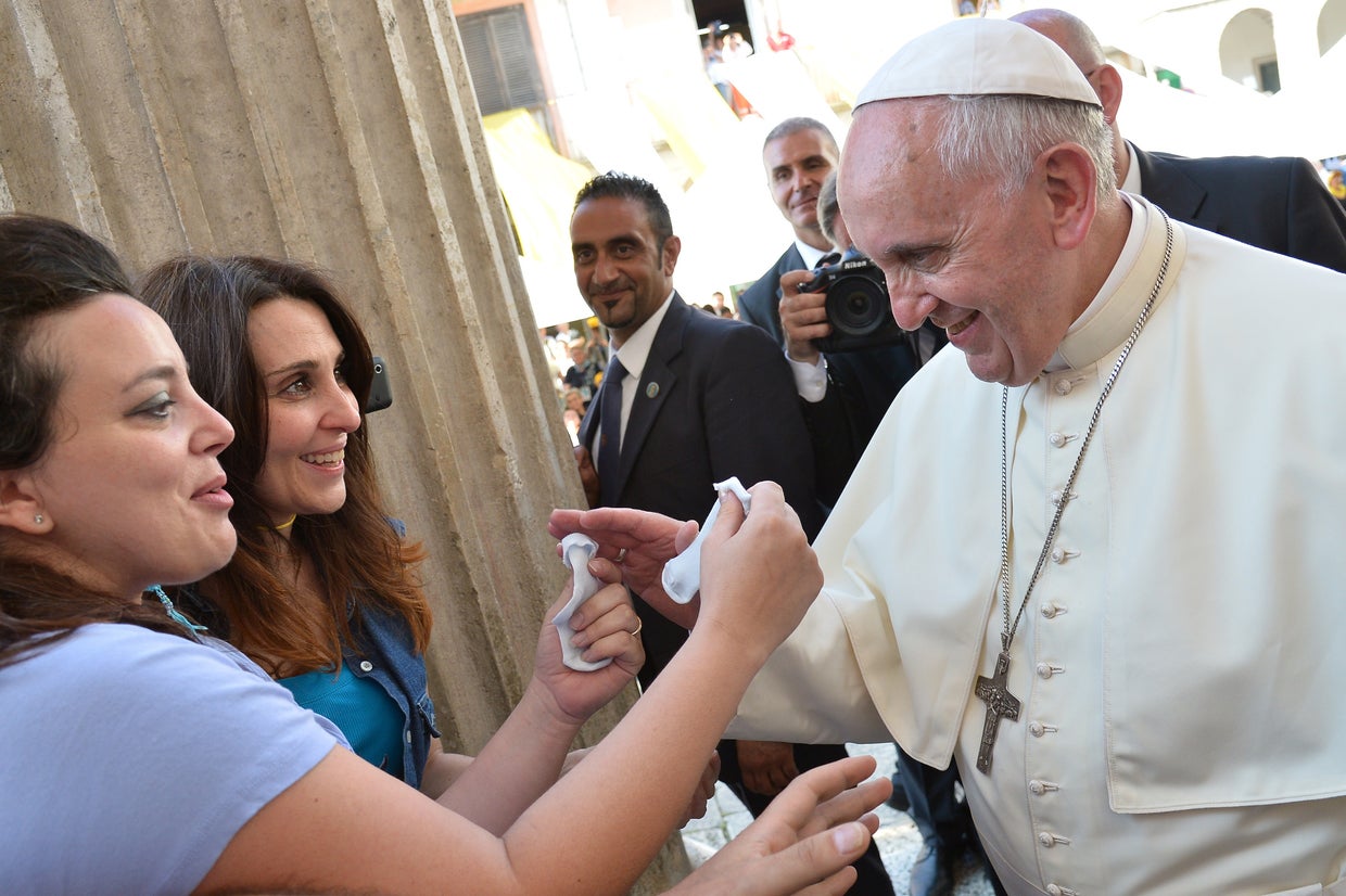 Rock star pope