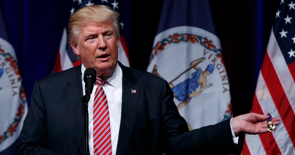 Donald Trump: "You can get the baby out of here" - CBS News