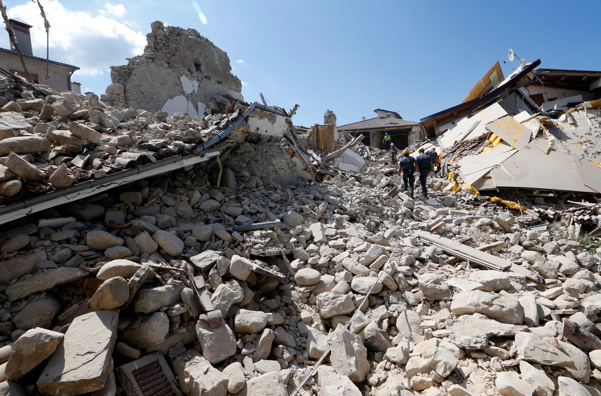 Powerful earthquake strikes central Italy killing dozens