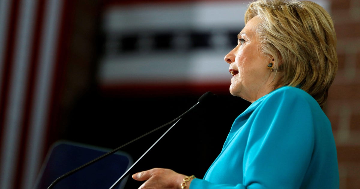 Poll: Hillary Clinton leads Donald Trump nationally by 7 points - CBS News