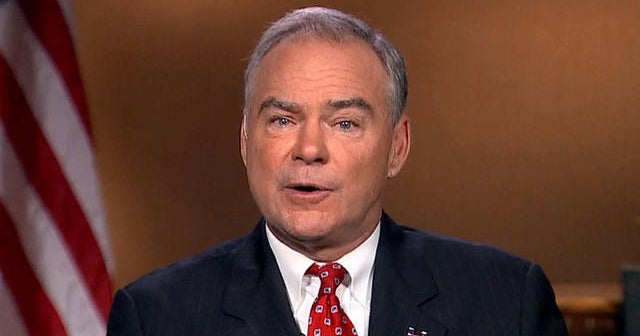 Tim Kaine: Trump "didn't have the guts" in Mexico to talk border wall ...
