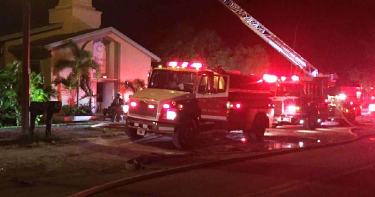 Arson fire destroys Pulse nightclub gunman's mosque: authorities - CBS News
