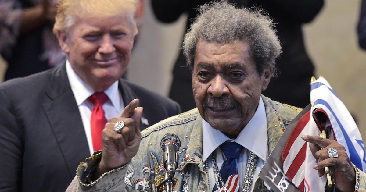 Trump supporter Don King says n-word at pastors event - CBS News
