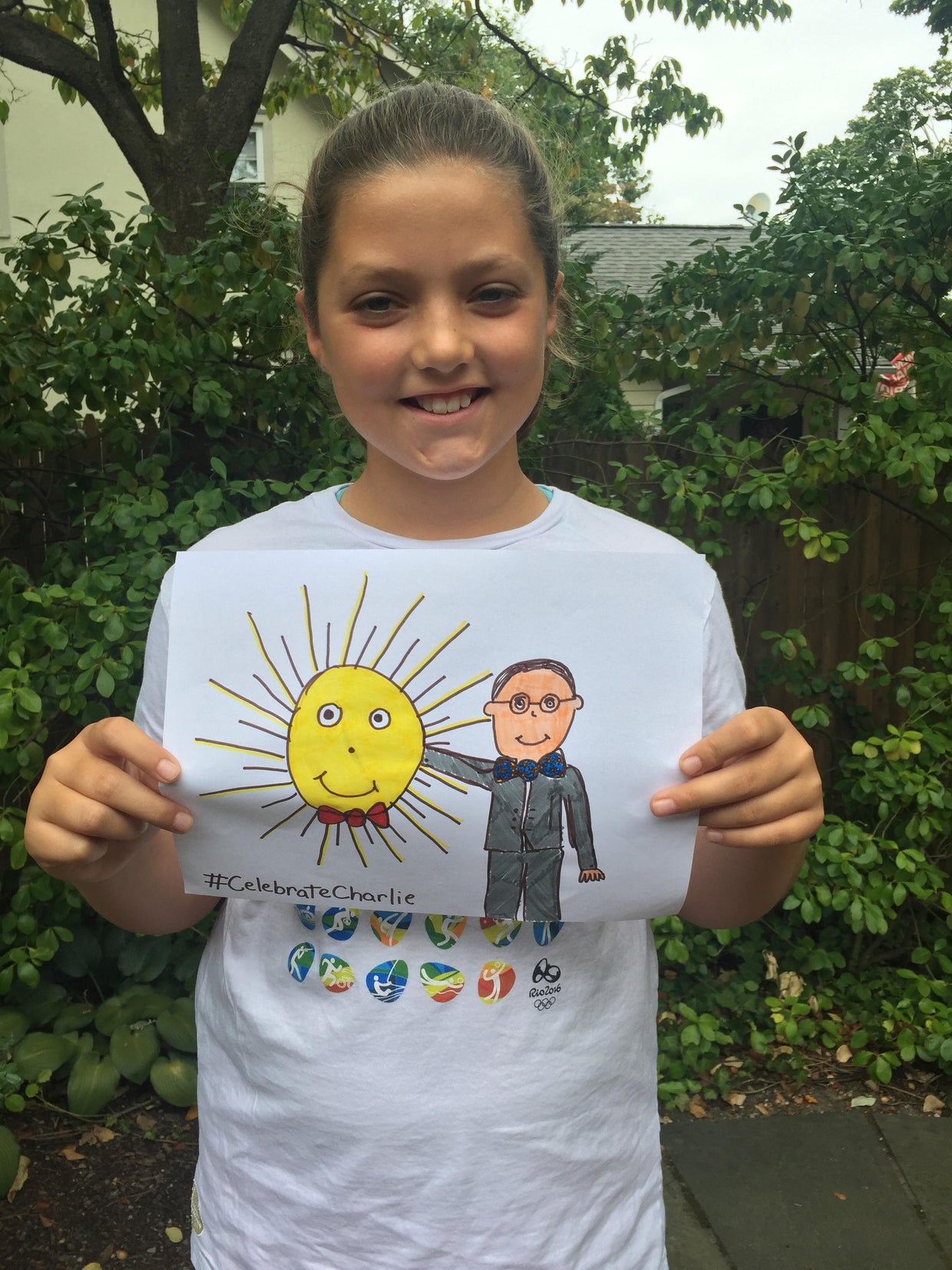 Bow tie artwork by Charles Osgood fans