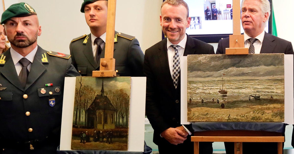 Van Gogh paintings stolen from Amsterdam museum recovered in Italy by ...
