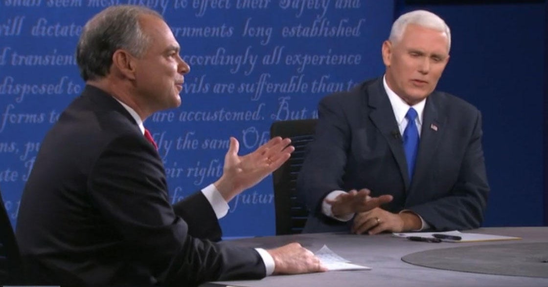 Vice presidential debate - live fact checking - CBS News