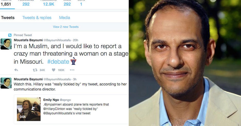 Muslim American professor pens most viral tweet of debate night - CBS News