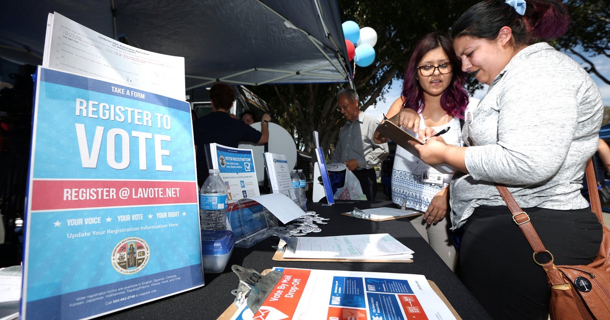 How to register to vote for the 2016 presidential election - CBS News
