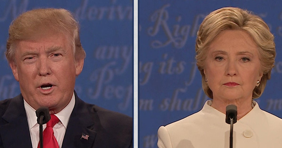 2016 final presidential debate -- live blog - CBS News