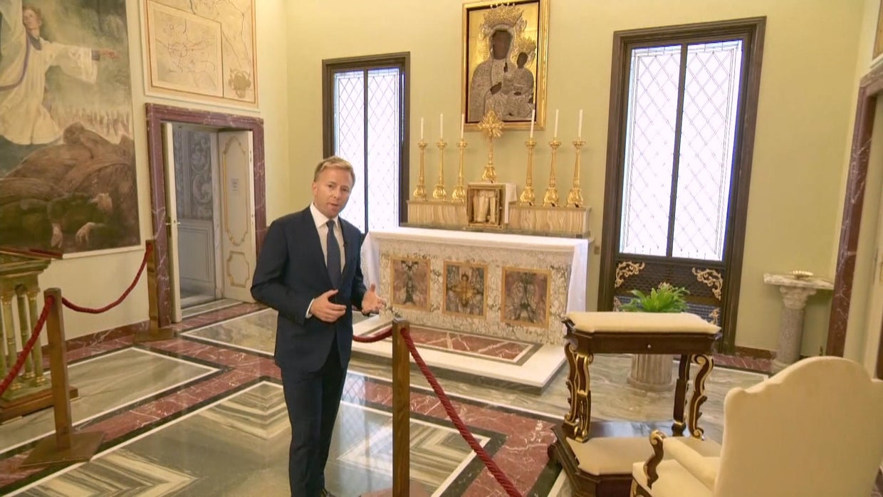 Take a tour of the centuries-old papal summer retreat in Italy - CBS News
