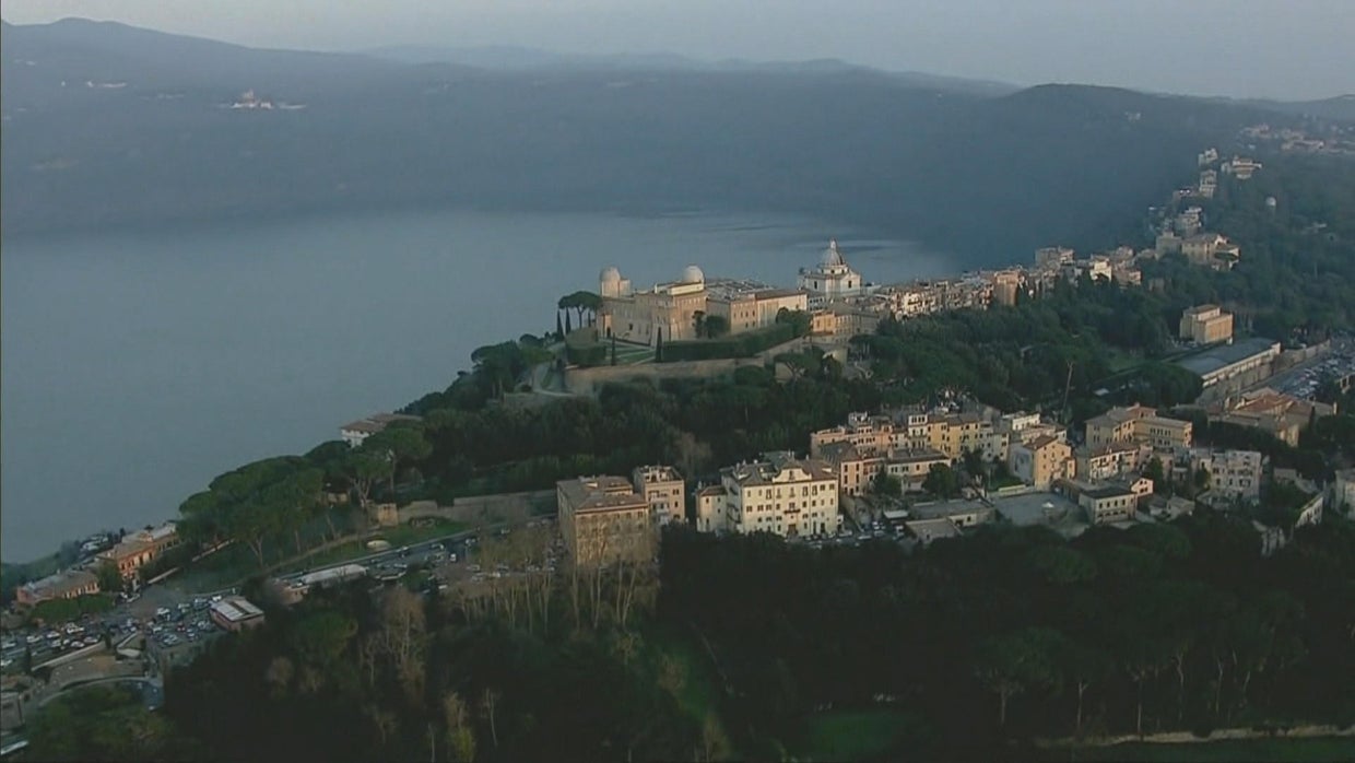 Take a tour of the centuries-old papal summer retreat in Italy - CBS News