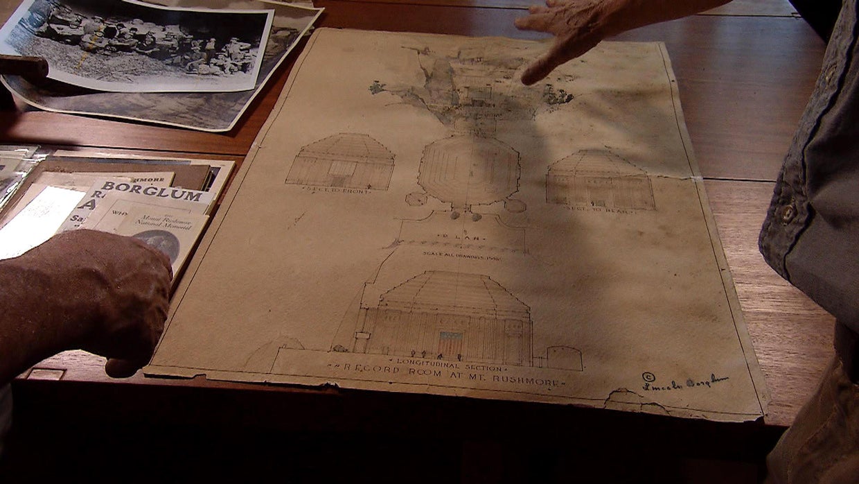 Mount Rushmore worker looks back on project, 75 years later - CBS News