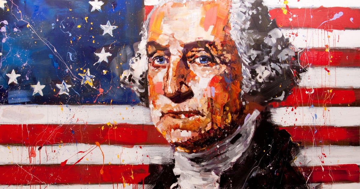 Steve Penley's palette of red, white and blue - CBS News