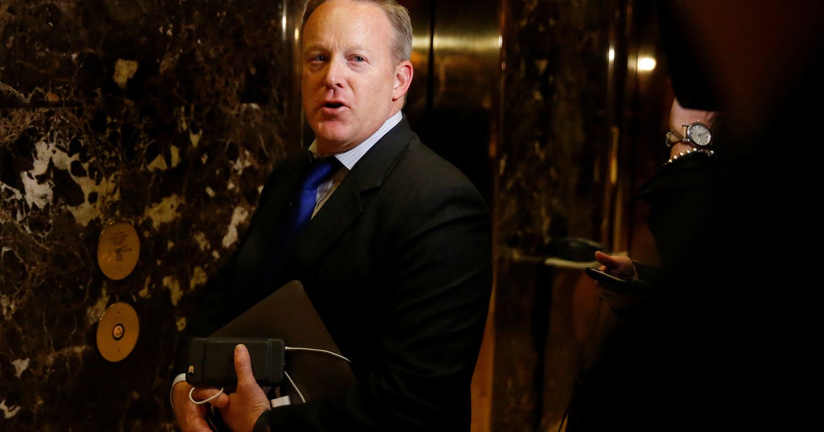Trump names Sean Spicer as White House press secretary - CBS News