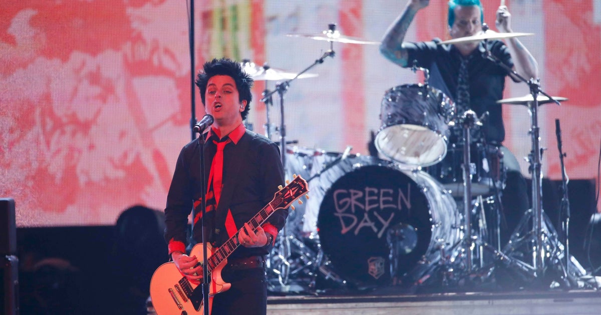 Green Day, others get political at the AMAs - CBS News