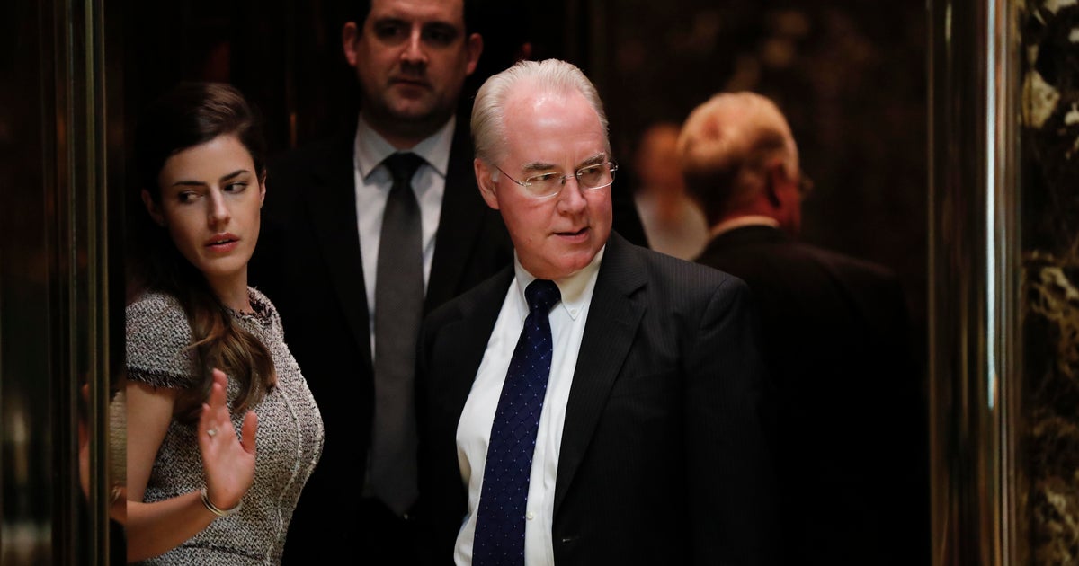 Donald Trump's HHS pick favors dismantling Obamacare, privatizing ...