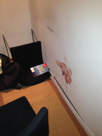 Crime scene photos: NYC sledgehammer attack