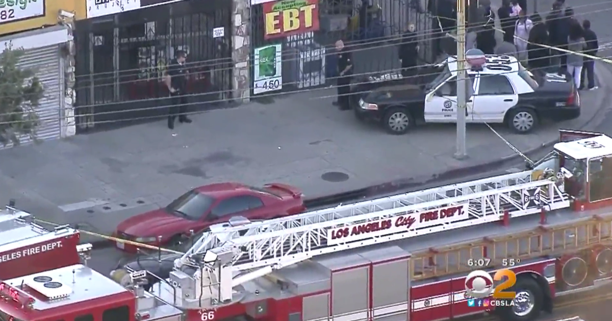 South Los Angeles shooting: 6 people shot after fight, LAPD says - CBS News