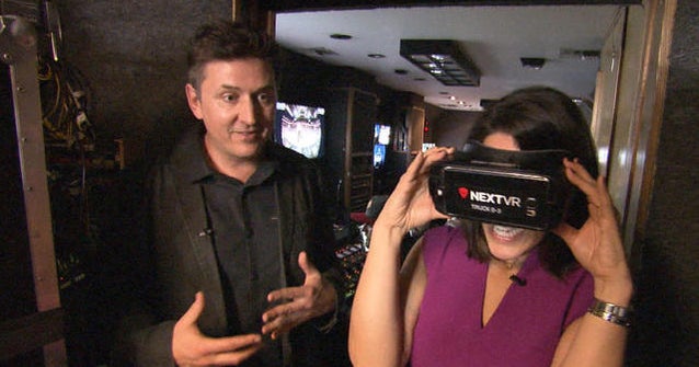 NBA broadcasts games in virtual reality with NextVR technology - CBS News
