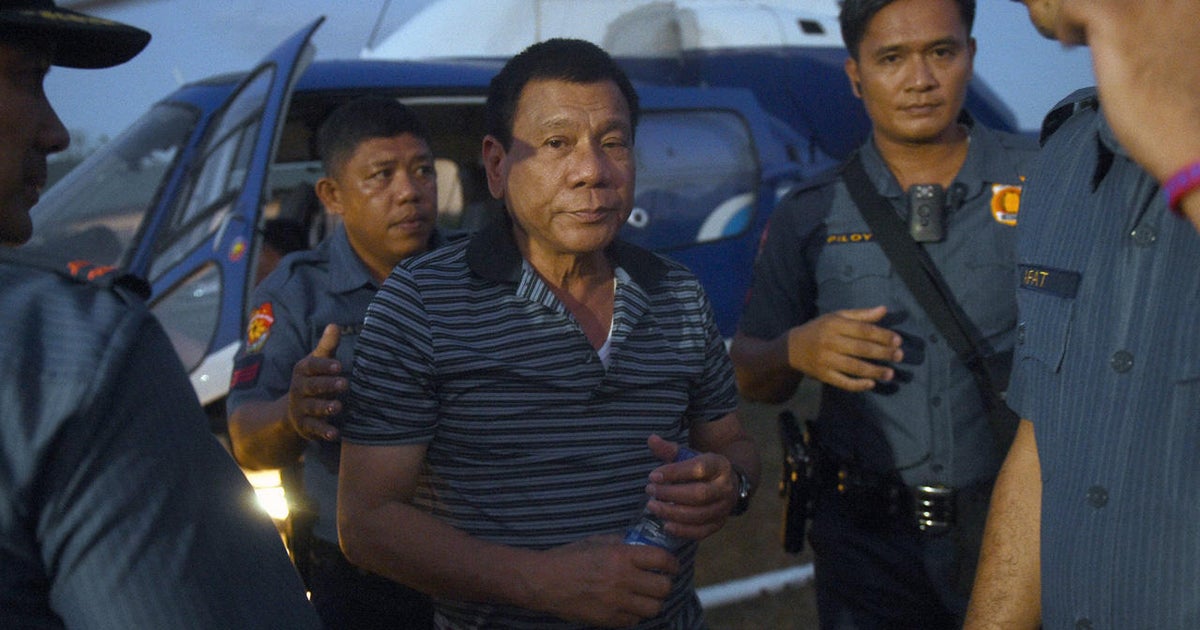 Philippine President Duterte claims he has thrown someone out of a ...