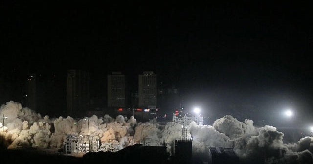 China demolition team in Wuhan blows up 19 buildings in 10 seconds ...
