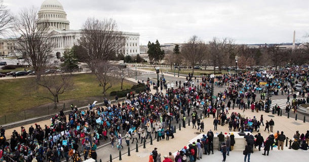 March for Life attendees express hope for Trump presidency - CBS News