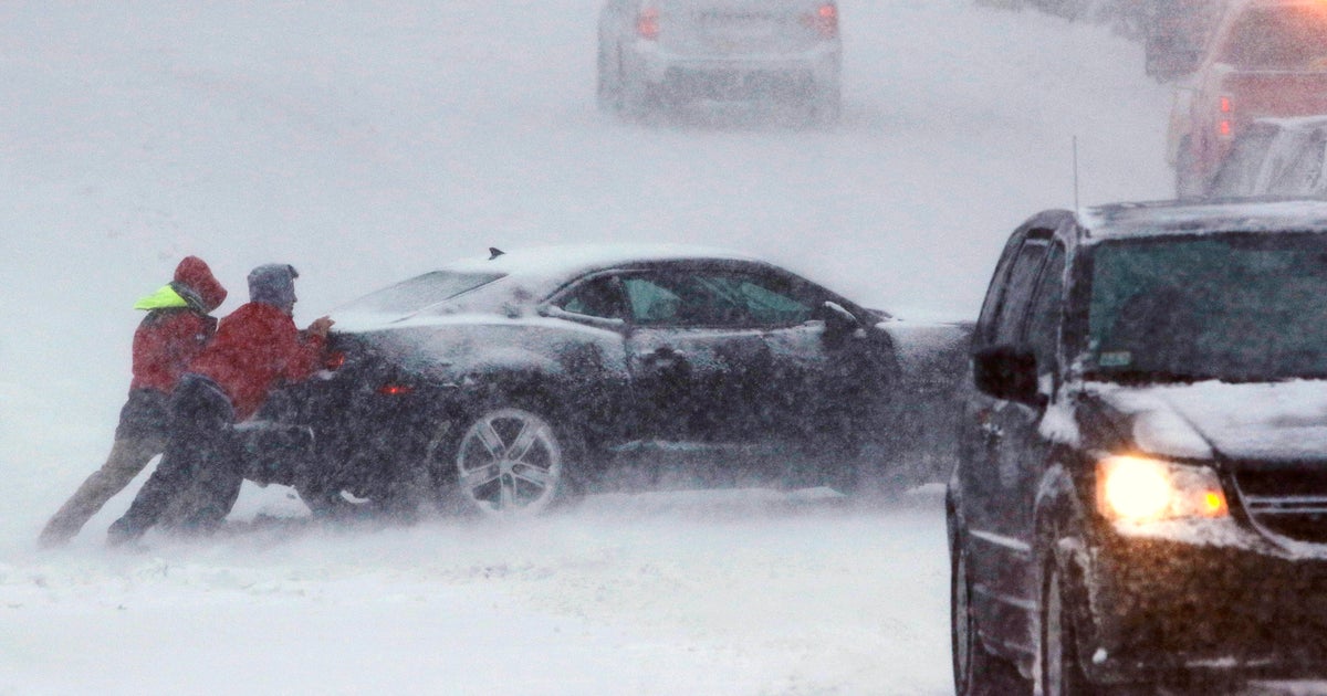 Northeast digs out from first major winter storm of the year - CBS News