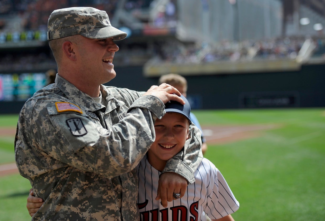 Heartwarming military reunions