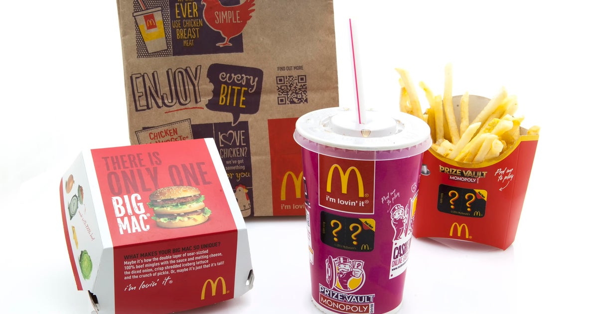 McDonald's offering $1 sodas to try to fight foot-traffic decline - CBS ...