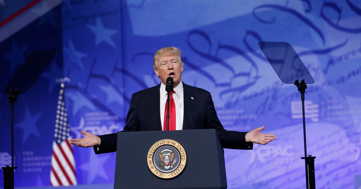 Trump at CPAC - AP fact check - CBS News