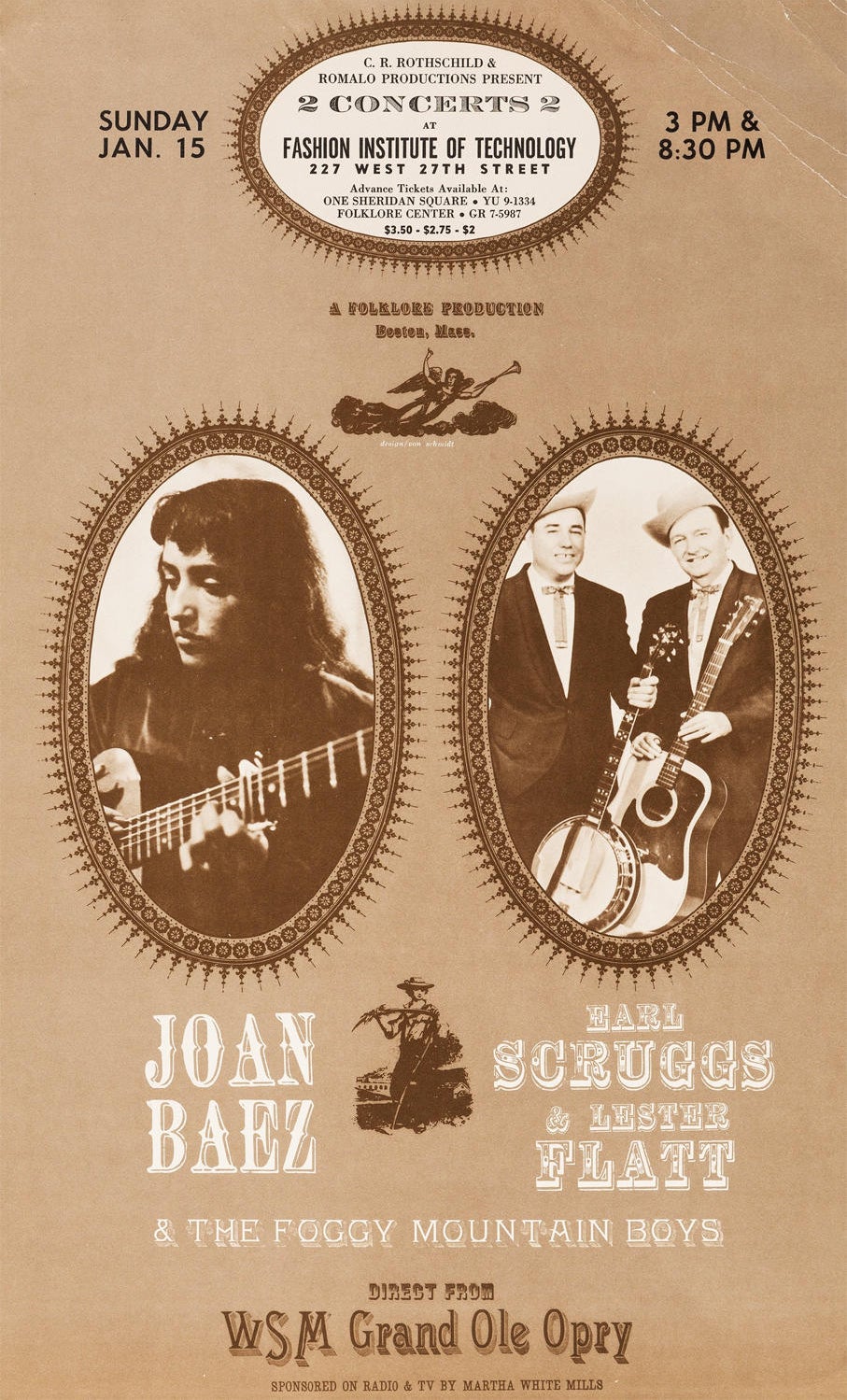 Rare concert posters on the auction block