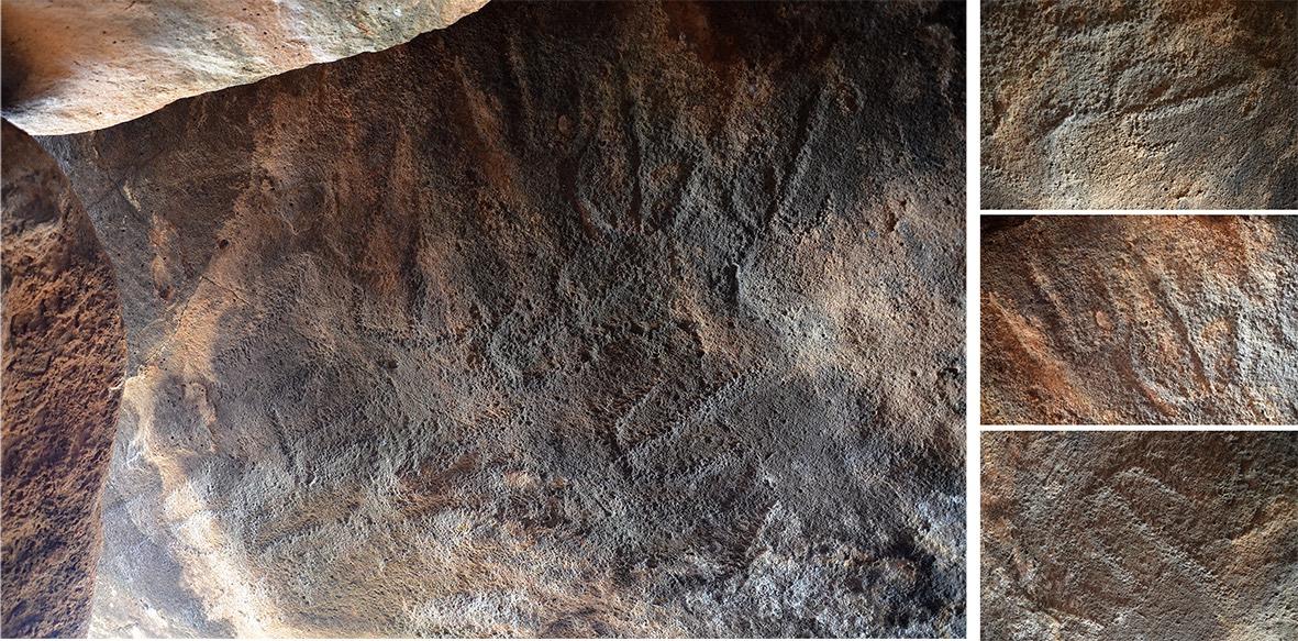 Rock art discovered in "Dark Ages" tomb in Israel - CBS News