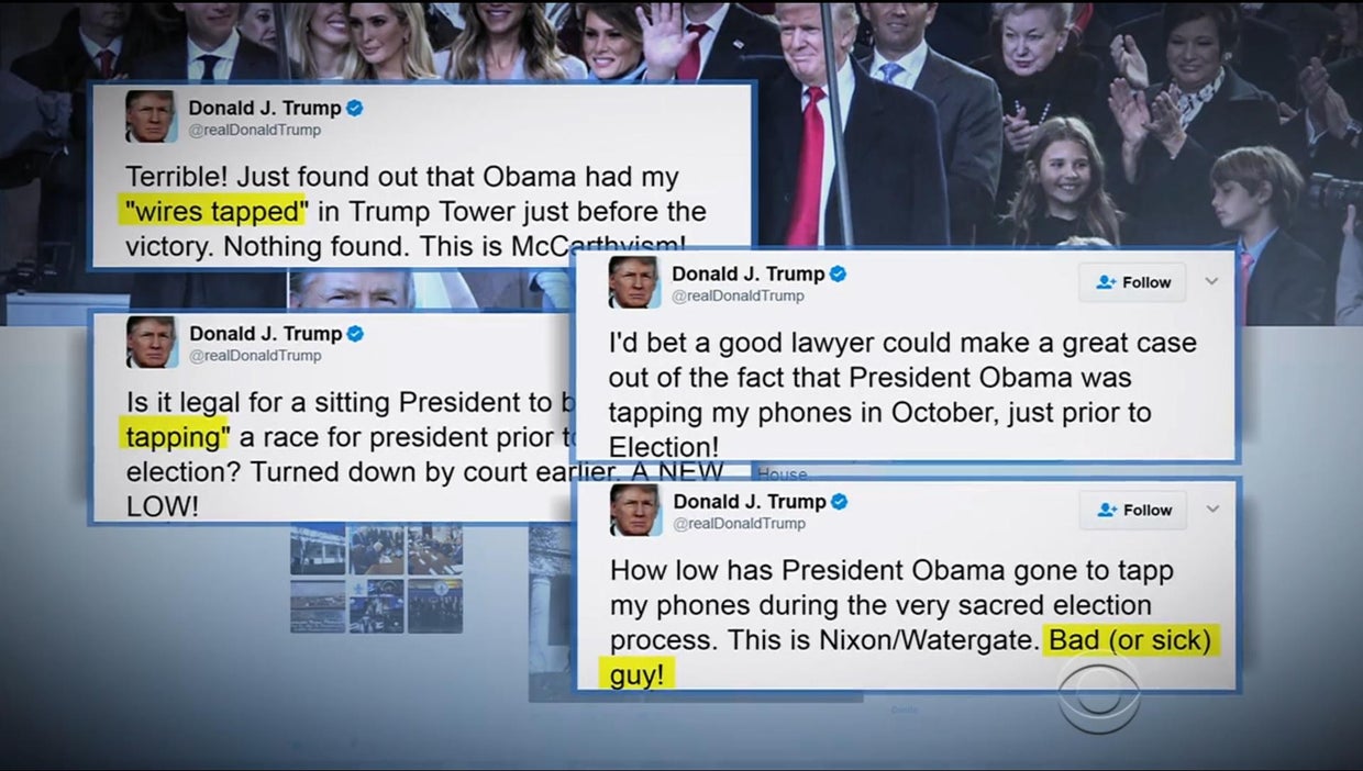 New wrinkle on President Trump's claims of Obama wiretapping at Trump ...