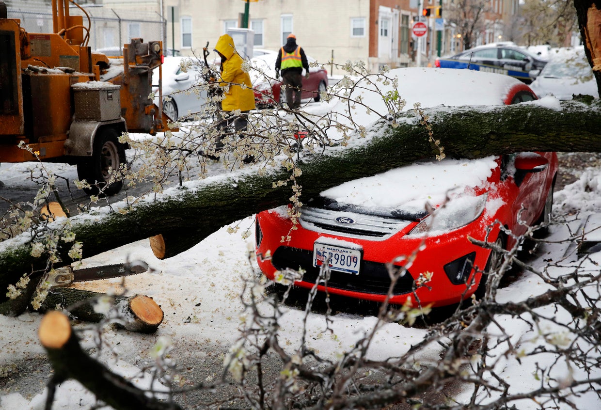 Winter Storm Stella update: Snow, sleet blast mid-Atlantic, Northeast ...
