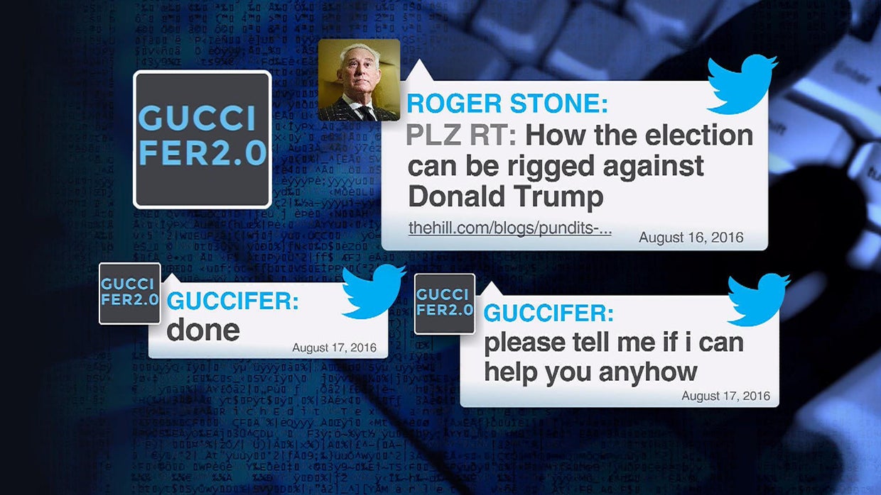 Trump adviser Roger Stone admits contact with Guccifer 2.0 during ...
