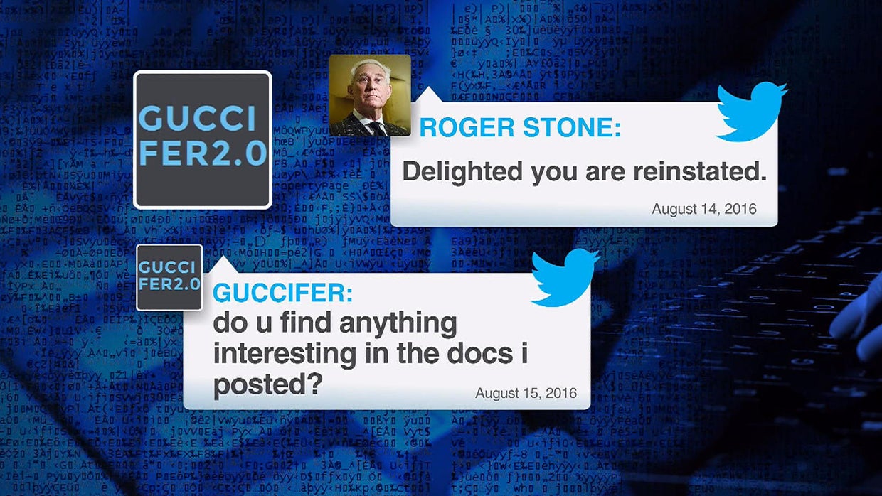 Trump adviser Roger Stone admits contact with Guccifer 2.0 during ...