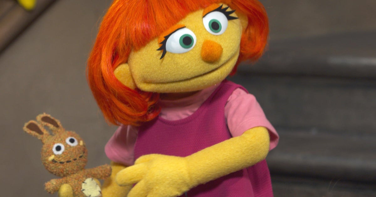 Newest "Sesame Street" Muppet has autism: Meet Julia - CBS News