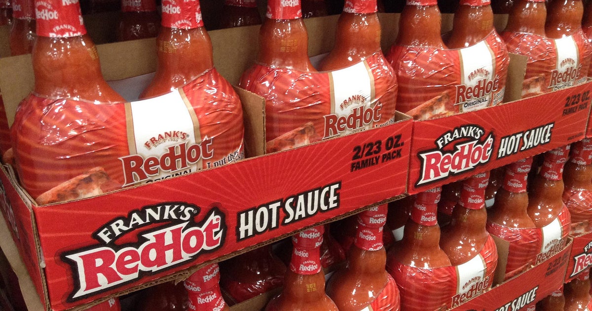 Frank's Red Hot and other Reckitt Benckister brands up for sale - CBS News